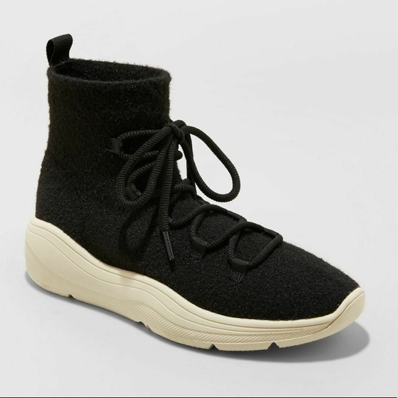 Universal Thread | Shoes | Womens Universal Thread Black Sneakers Boots ...